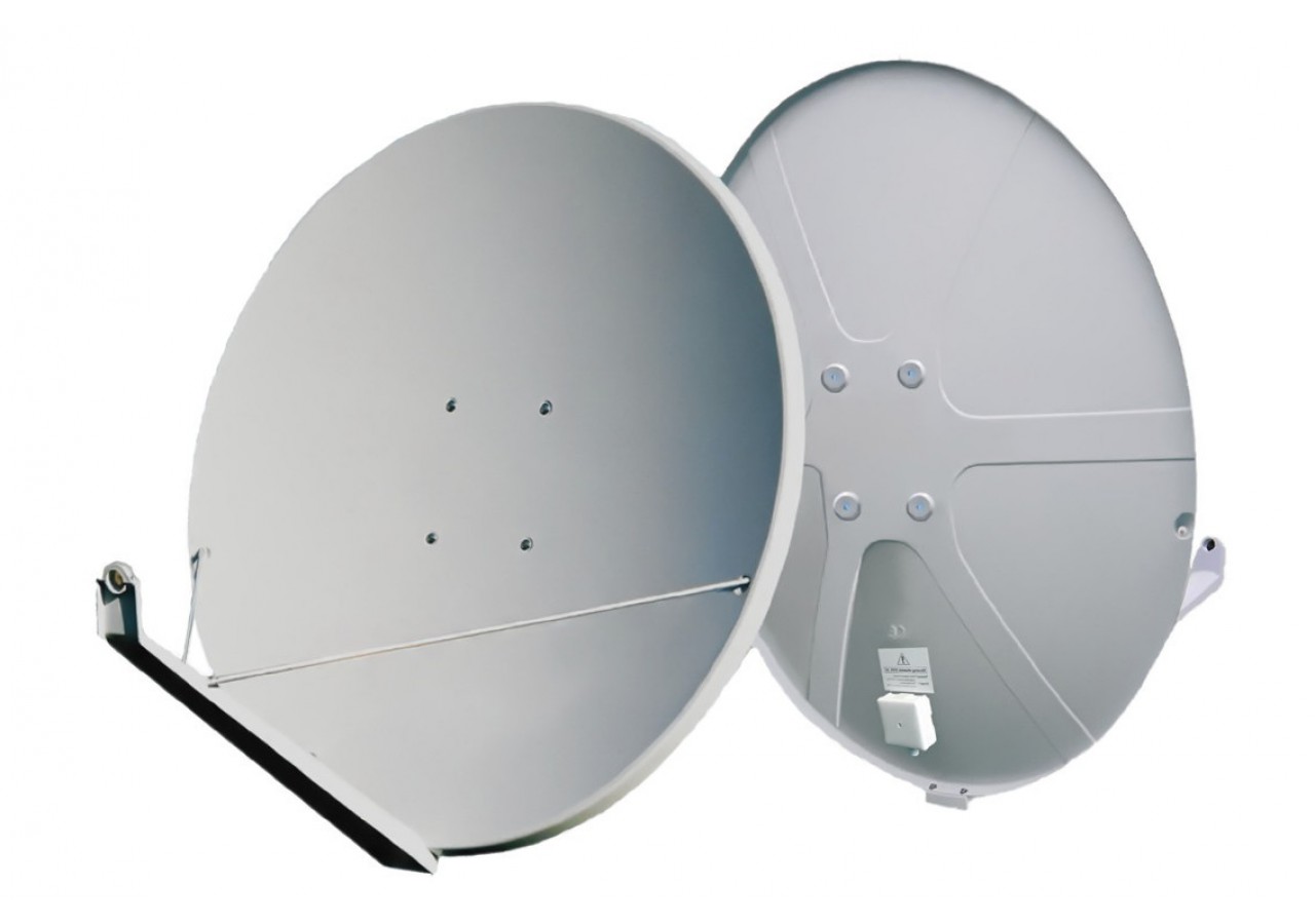 ANTENNA OFFSET DISH PRO 120 / 42 DBI - Fiberglass Offset Dish ...