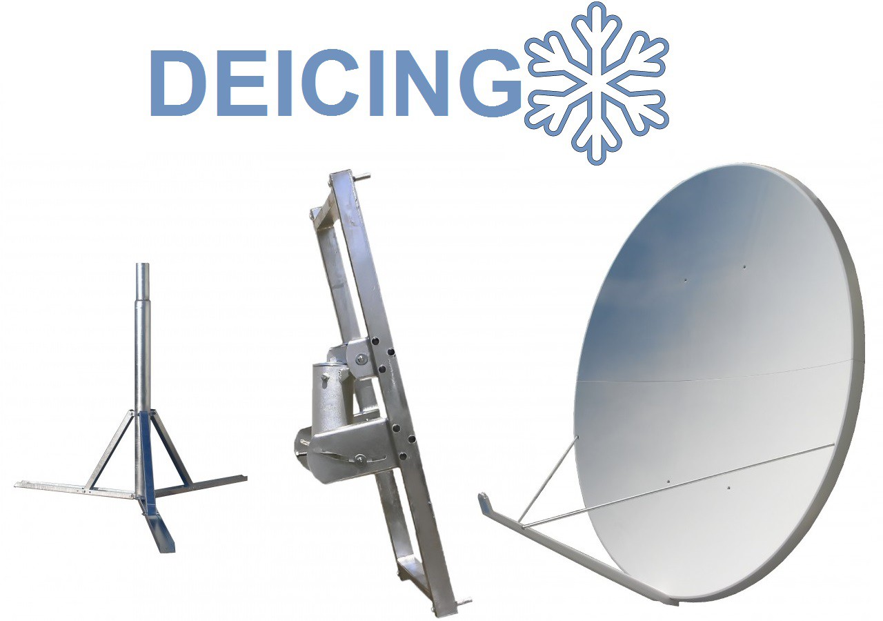 ANTENNA ICE DISH SXT 300 / MOUNT / TRIPOD KIT - Fiberglass Dish / Mount ...